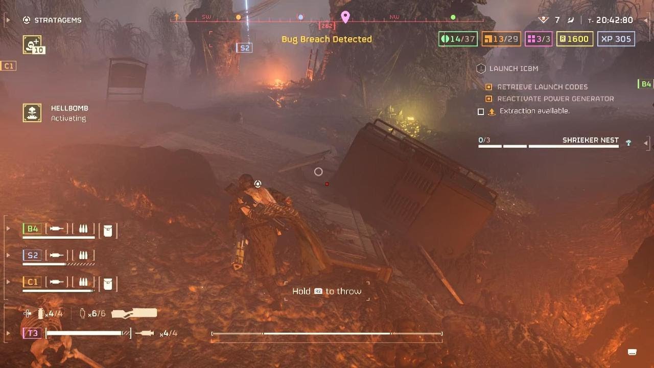 HELLDIVERS 2 Hellbomb - YouTube