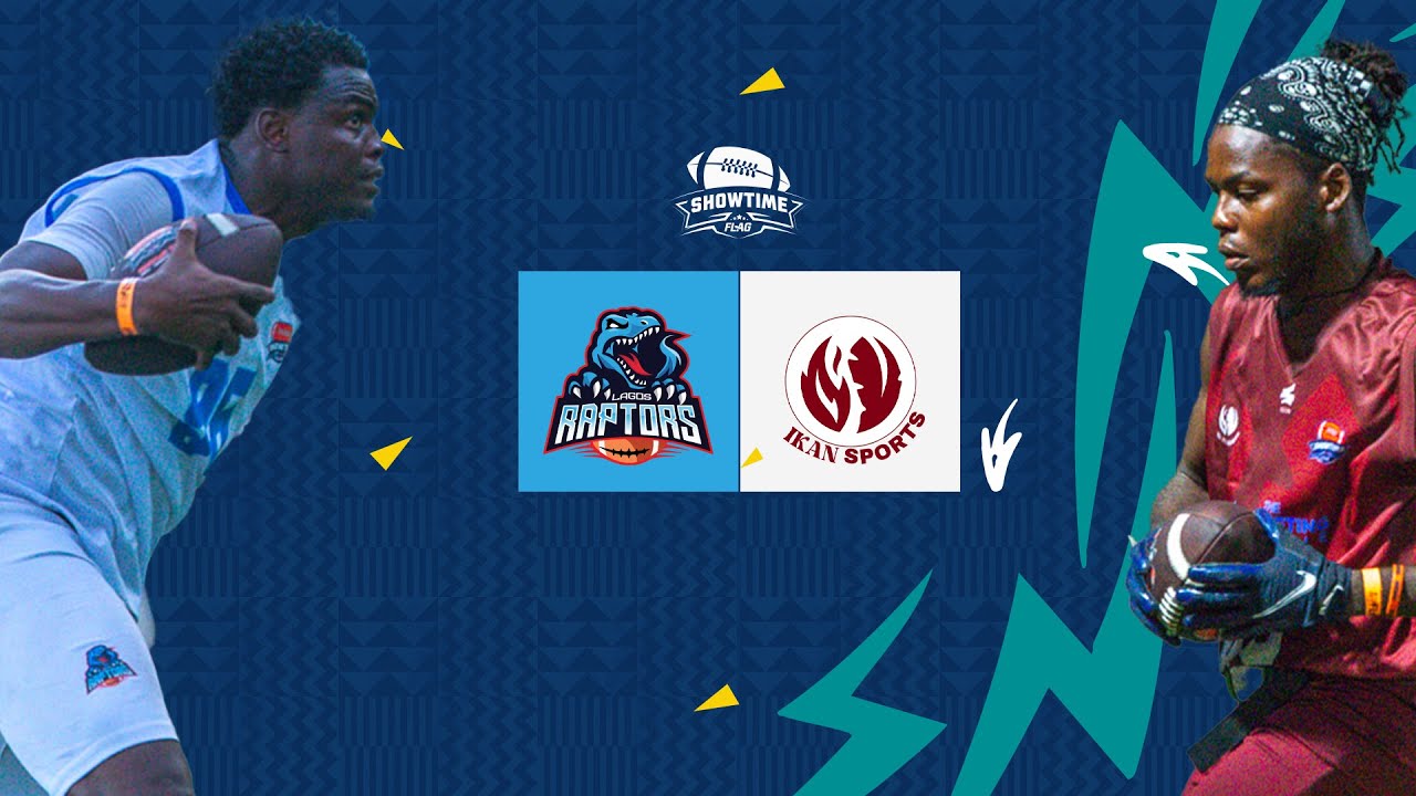 WATCH LIVE: Showtime Flag Football Week 3 Game 2 - RAPTORS vs IKAN ...
