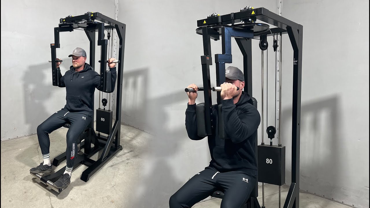 GYMEQUIP.EU / Pectoral Fly Machine M9X / Factory - YouTube