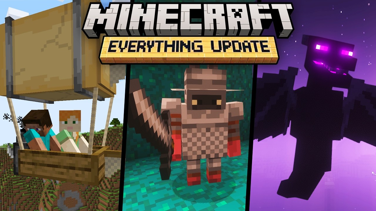 I Added The "EVERYTHING" Update To Minecraft! - YouTube