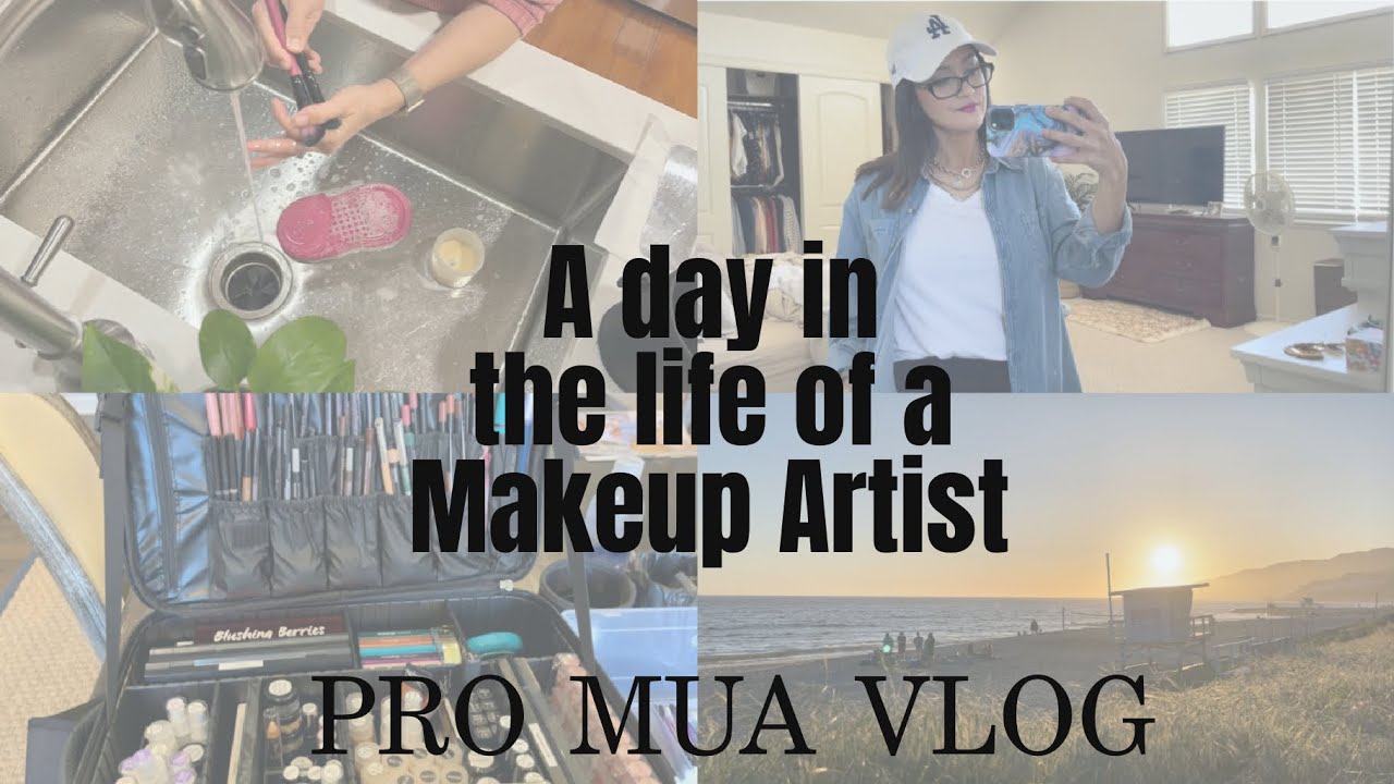 A DAY IN THE LIFE OF AN MUA: Makeup Artist VLOG - YouTube
