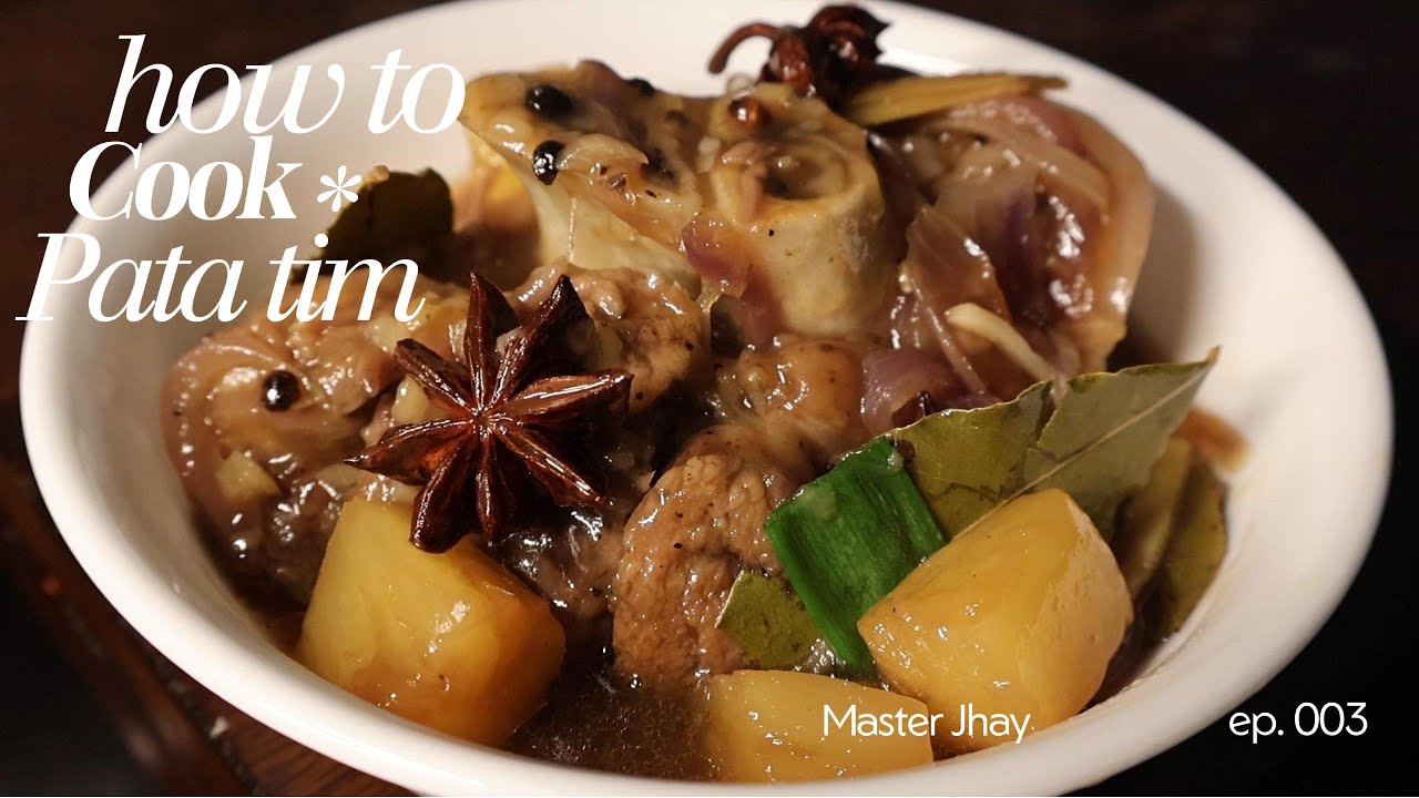 how to cook pata tim - YouTube