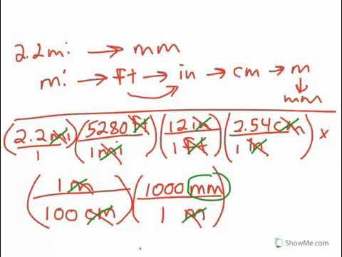 LO9 multi step Dimensional analysis - YouTube