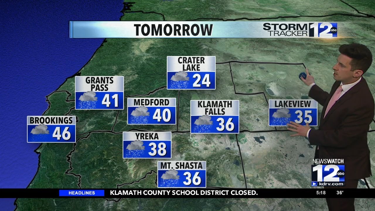 Wednesday, February 5th Evening Weather - YouTube