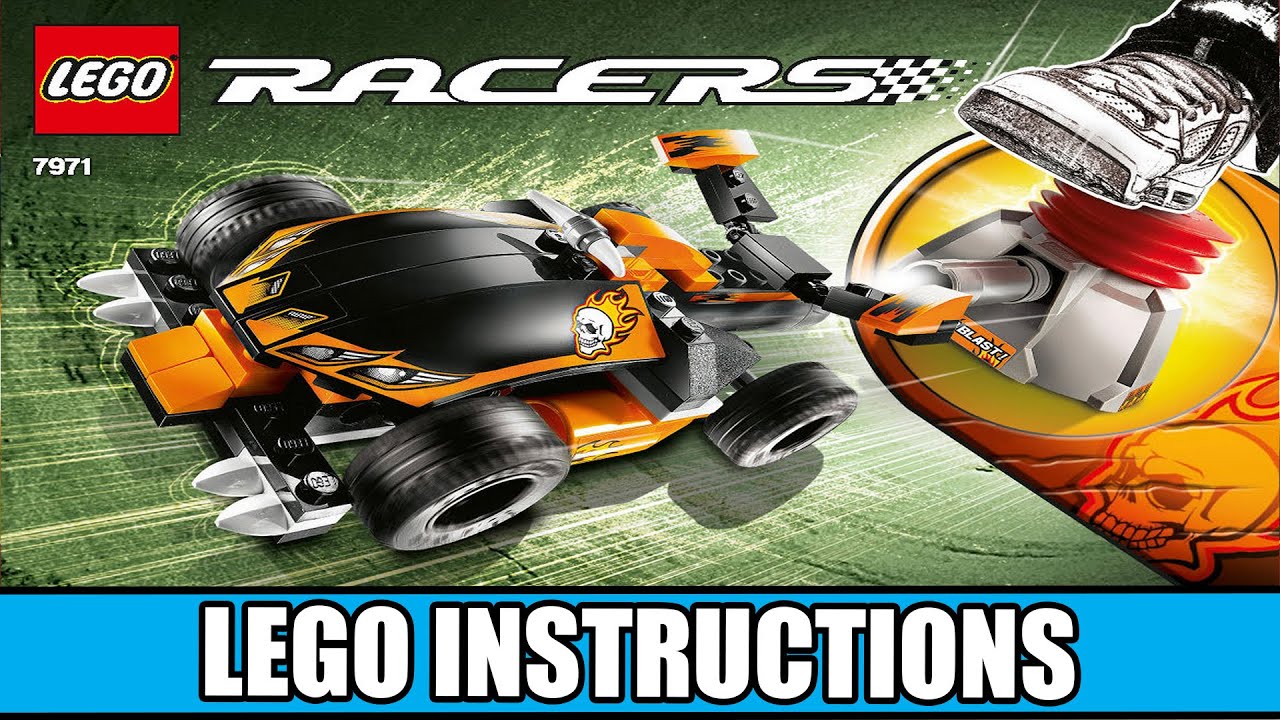 LEGO Instructions - Racers - Power Racers - 7971 - Bad - YouTube