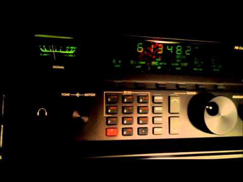 R.Santa Cruz 6135kHz DRAKE R8 - YouTube