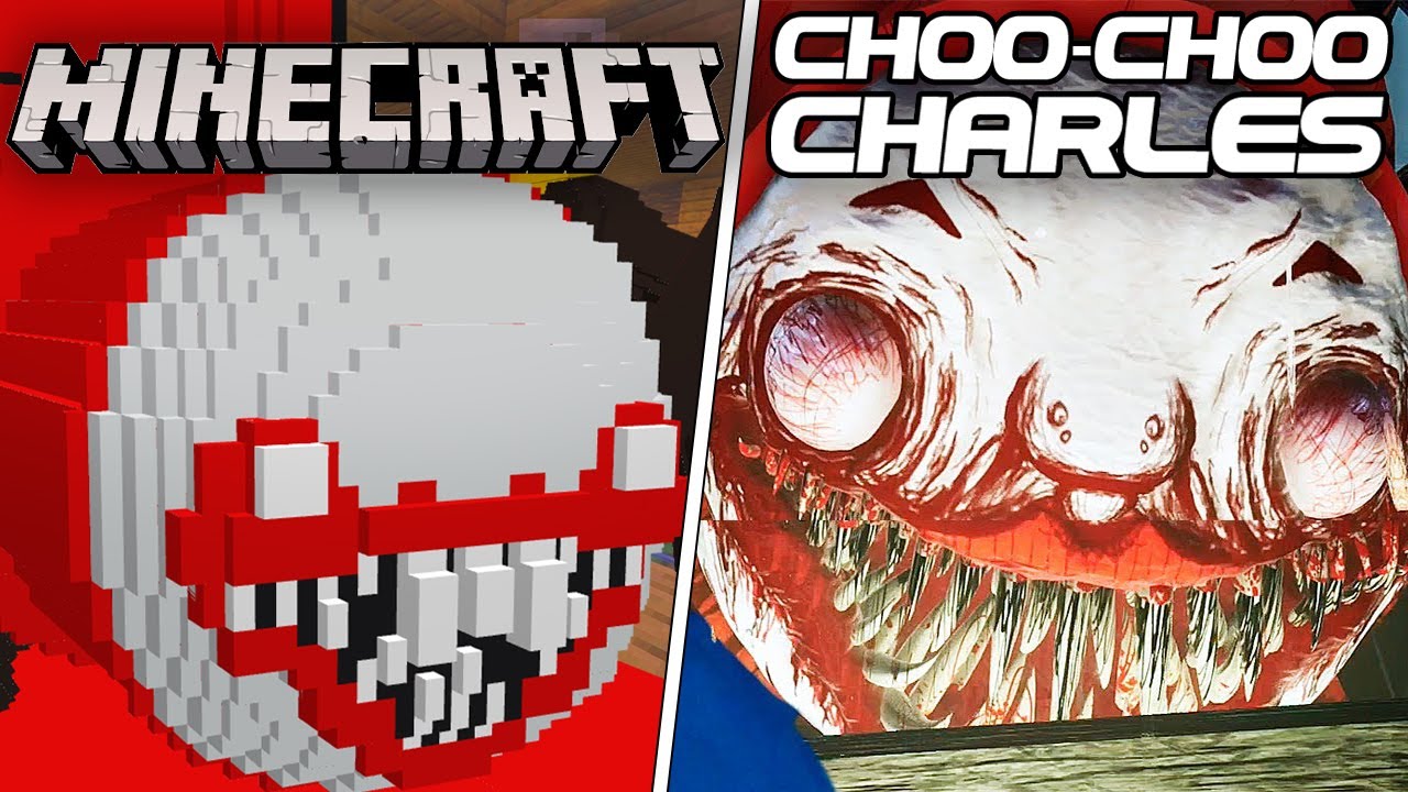 [First Battle] Choo Choo Charles vs Minecraft - Map - YouTube