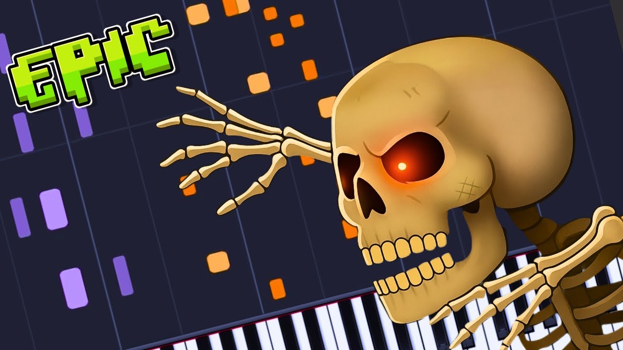 Skeletal Shenanigans ON PIANO EPIC by OXJMusic (Slash Inferno by Boom ...