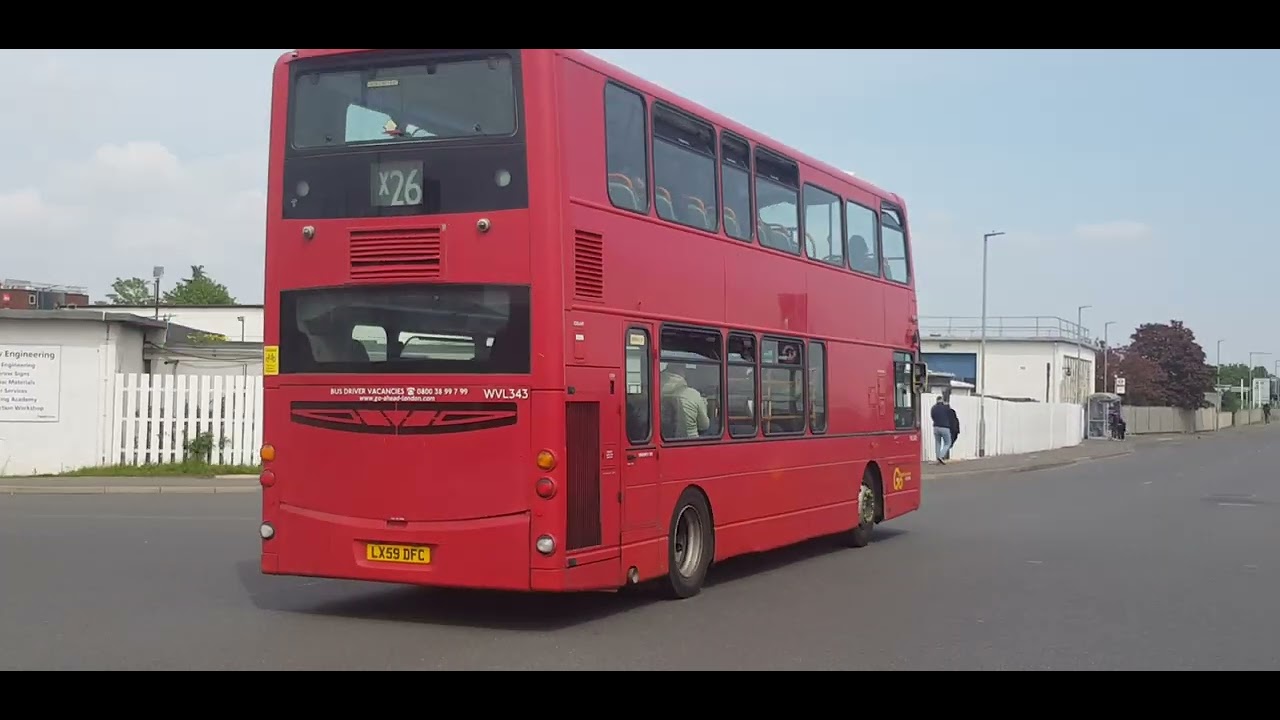 Here is the X26 bus in Heathrow Sunday 14 May 2023 - YouTube
