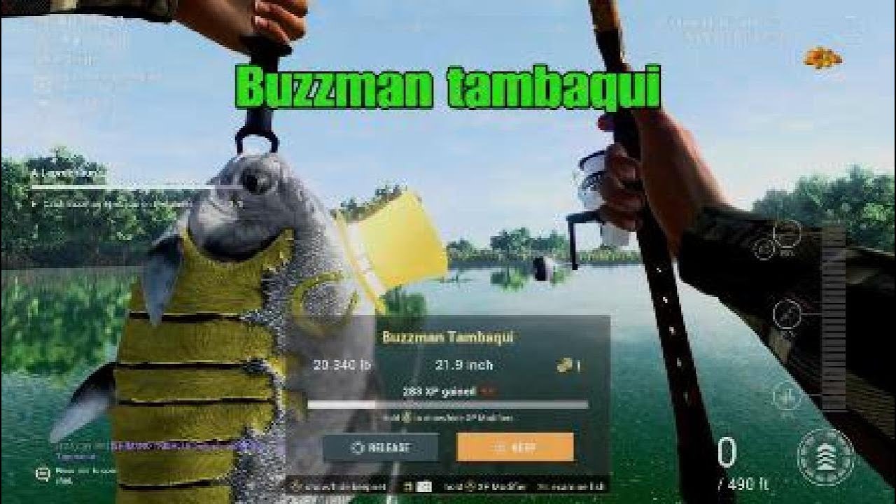 Fishing planet - 2024 St Patricks day Event Buzzman tambaqui Everglades ...