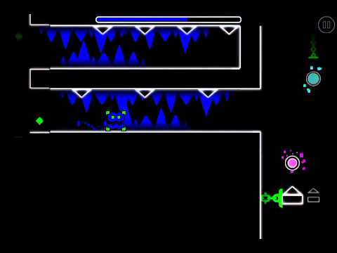 Geometry dash ice cave complete! - YouTube