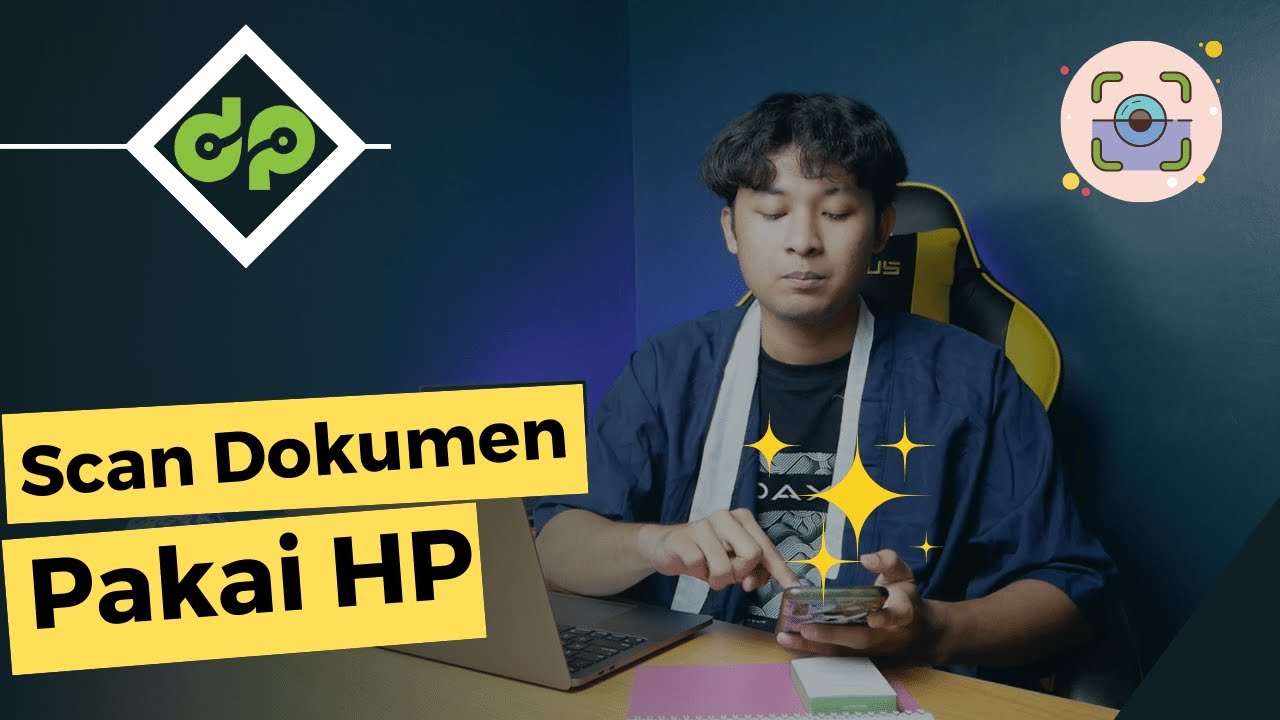 Cara Scan Dokumen Pakai HP Android - YouTube