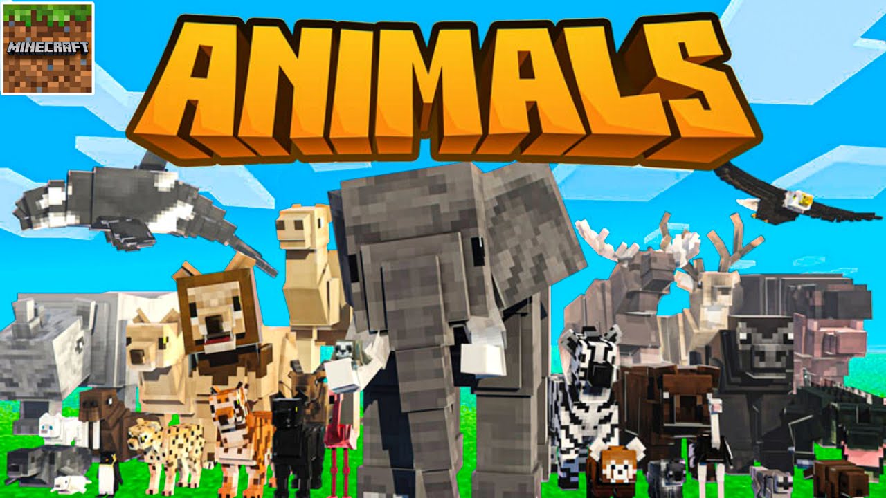 Minecraft Animal Mod Part -2 🤩 (Full Review In Hindi) - YouTube
