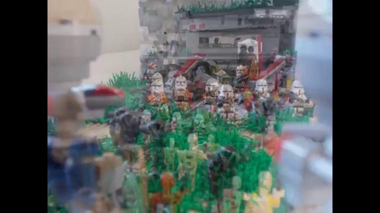 star wars clone wars moc on concordia - YouTube