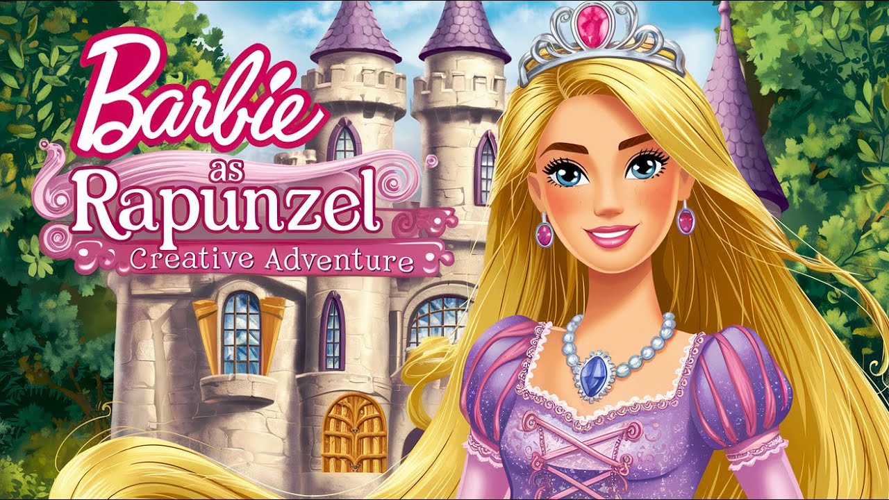 Barbie as Rapunzel: A Creative Adventure (PC) [2002] Longplay - YouTube