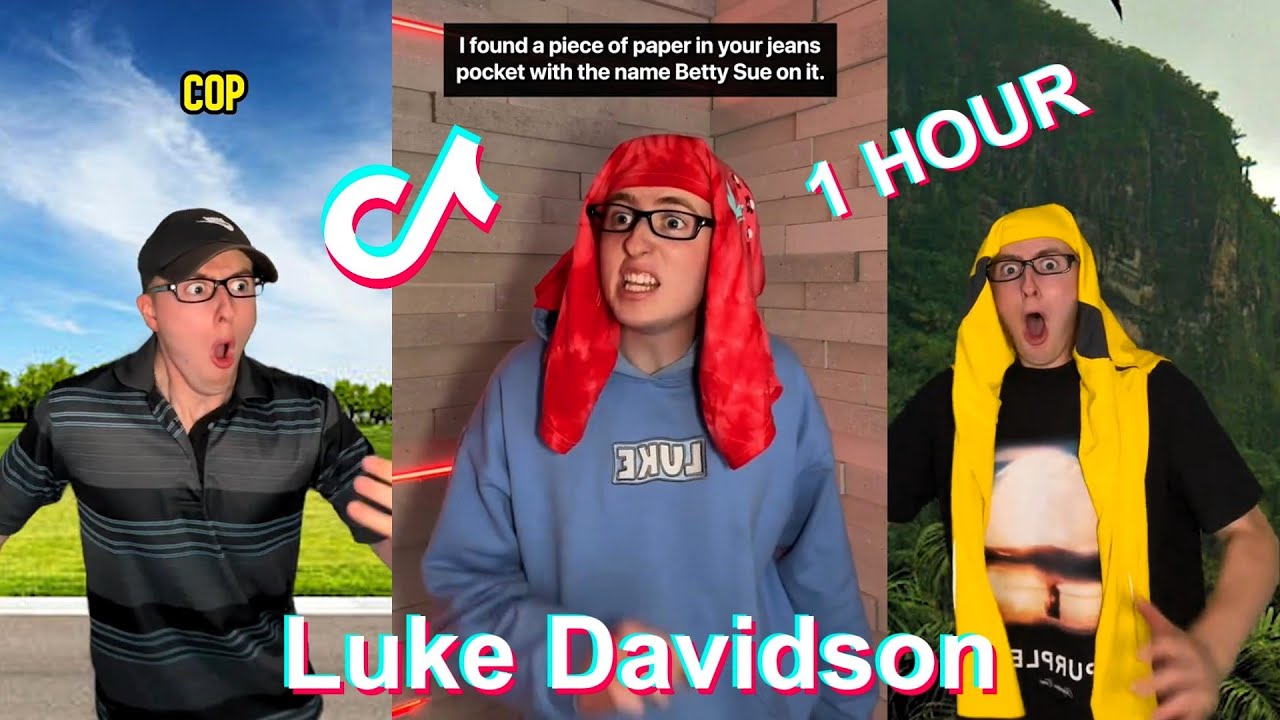 * 1 HOUR * NEW Luke Davidson Shorts Compilation 2024 | Funny Luke Davidson TikToks #3 - YouTube