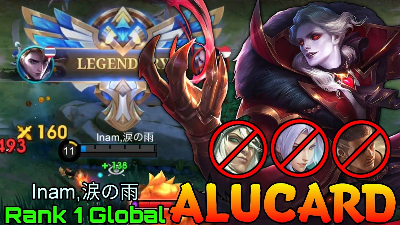 Legendary Alucard 17 Kills HyperCarry - Top 1 Global Alucard by Inam,涙の ...