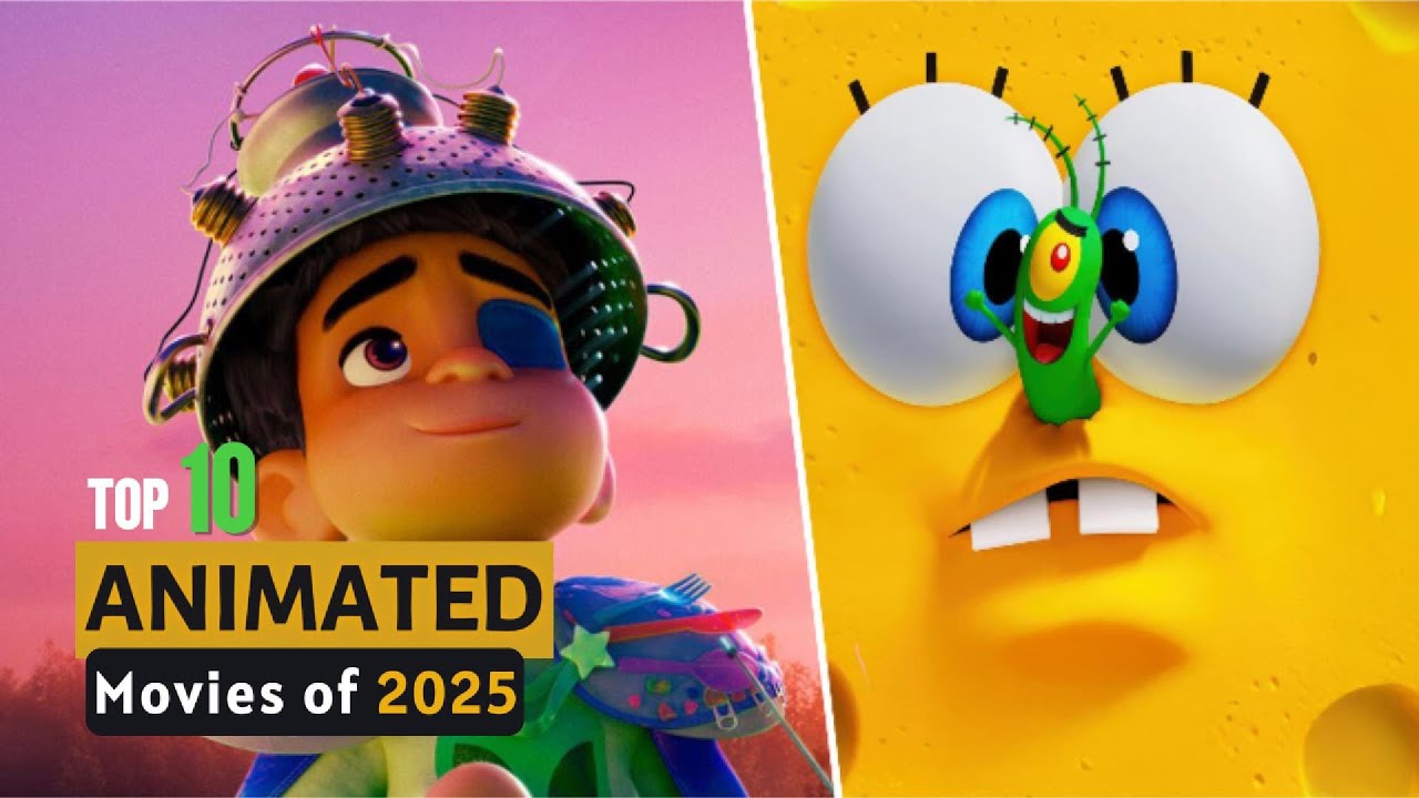 Top 10 Best Animated Movies of 2025 (So Far) - YouTube