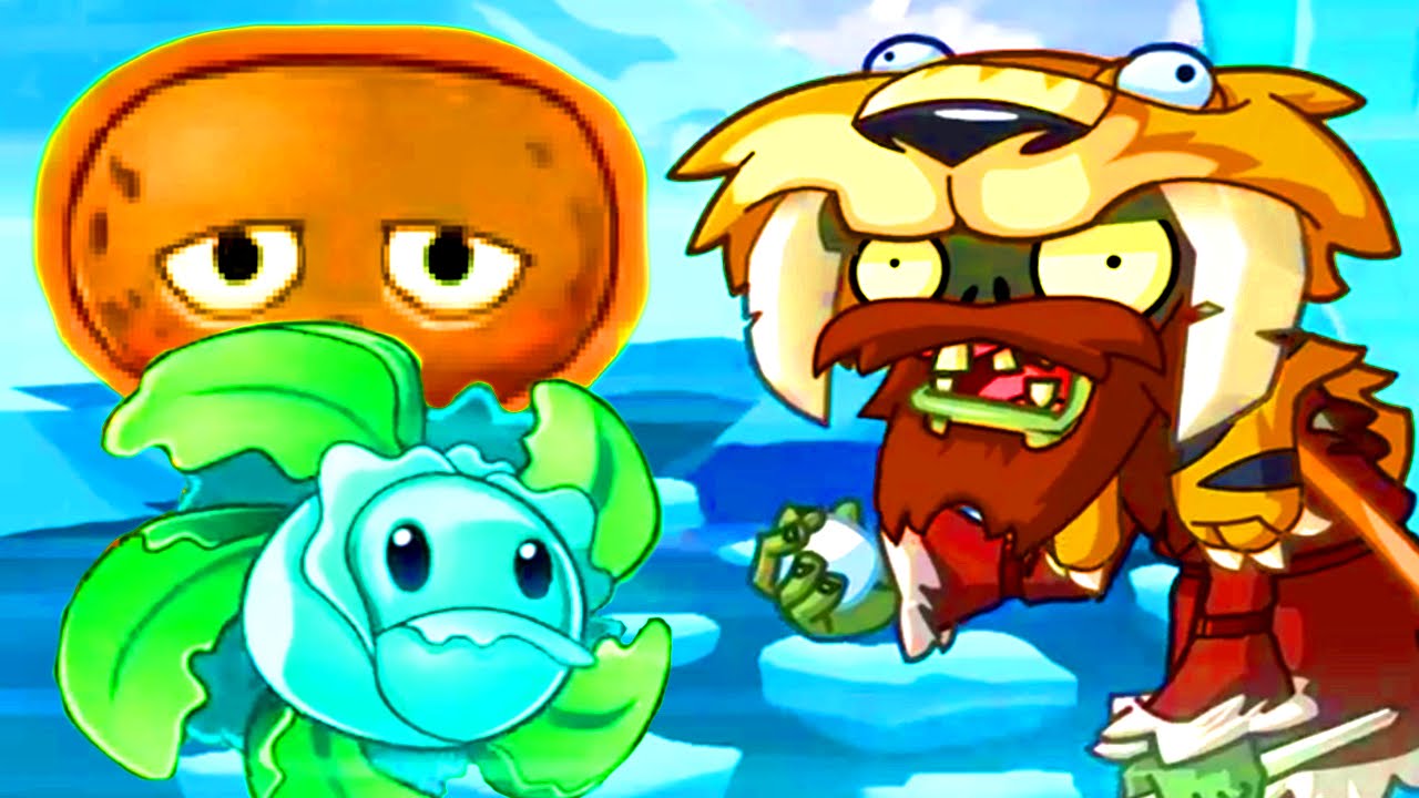 Plants vs. Zombies 2 ICE AGES Day 2-3-4 Gameplay - YouTube