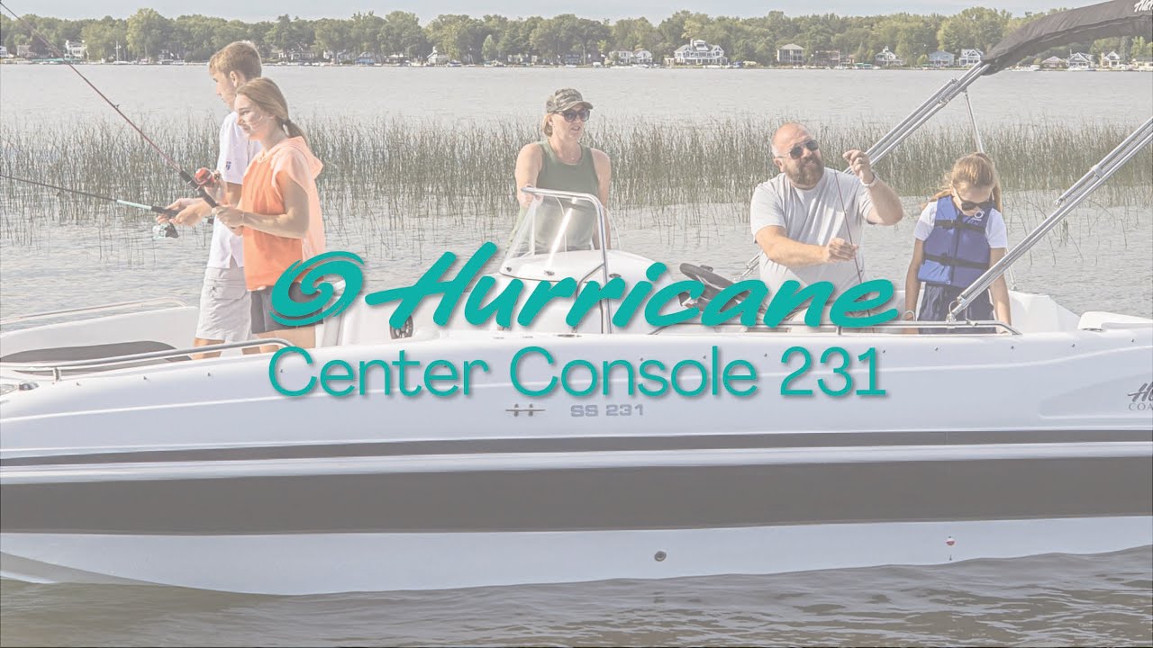 Hurricane Boats | Center Console 231 - YouTube