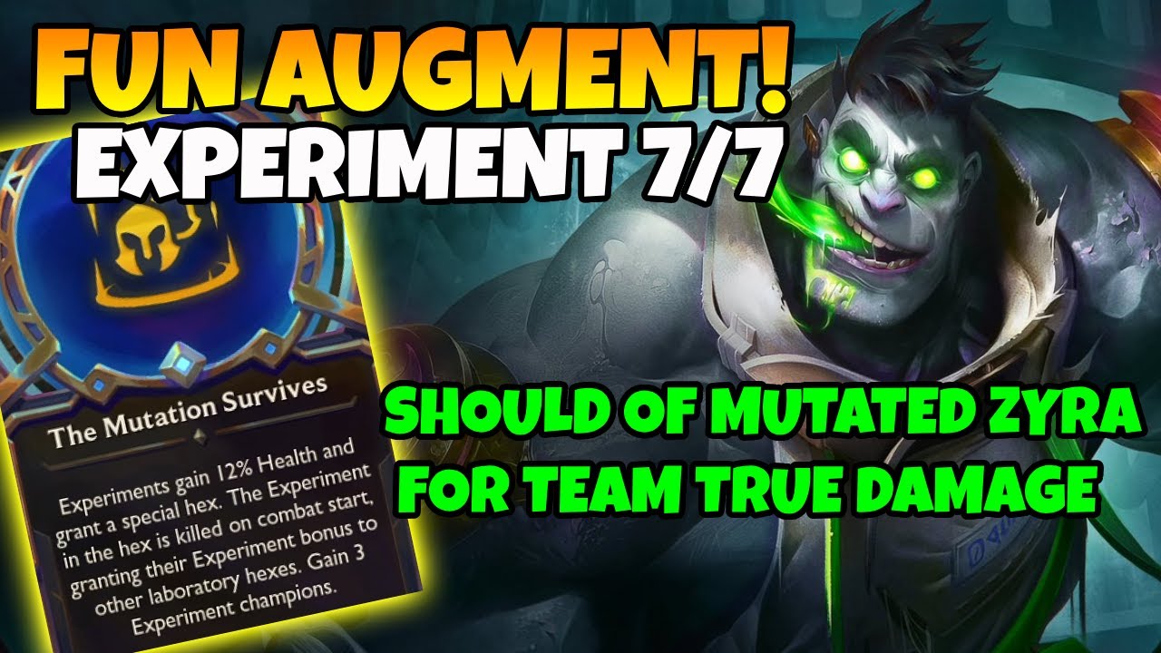 Experimenting with Experiment 7/7 TFT SET 13 - YouTube