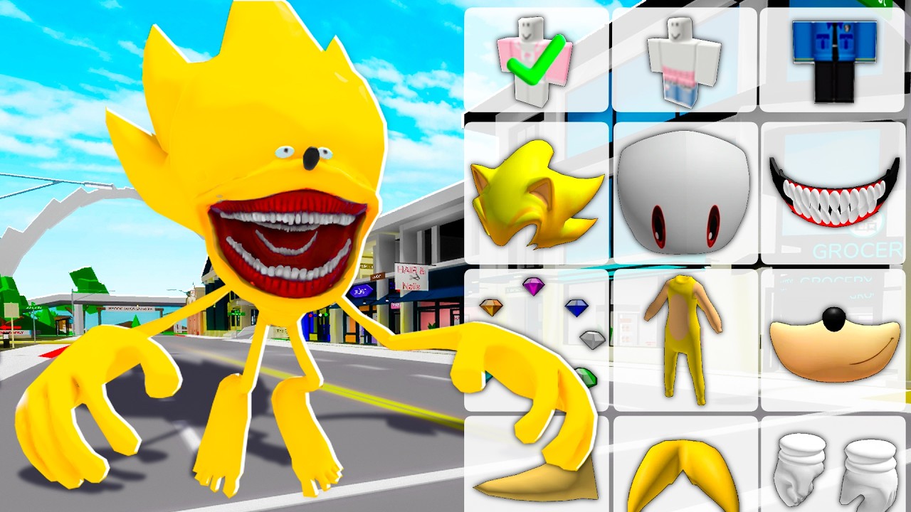 Me CONVIERTO en SUPER SHIN SONIC TAPES en Brookhaven! - YouTube