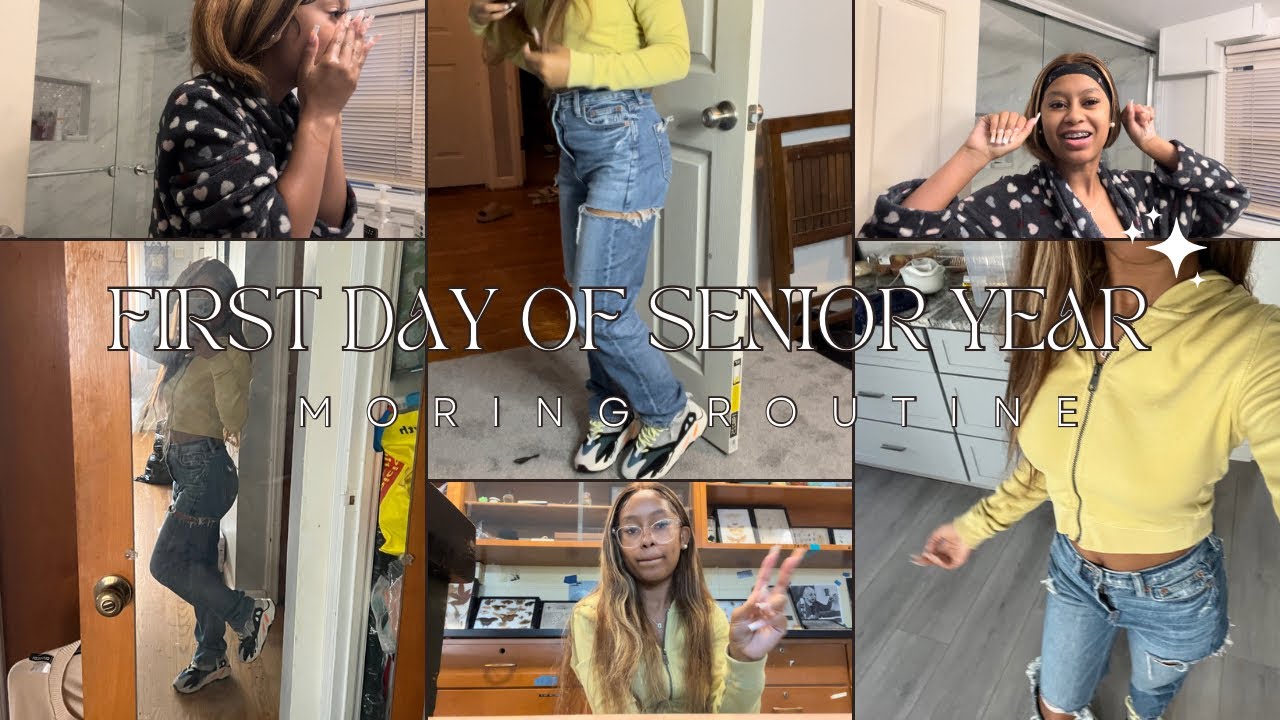 FIRST DAY OF SENIOR YEAR | #viral #backtoschool #senior - YouTube
