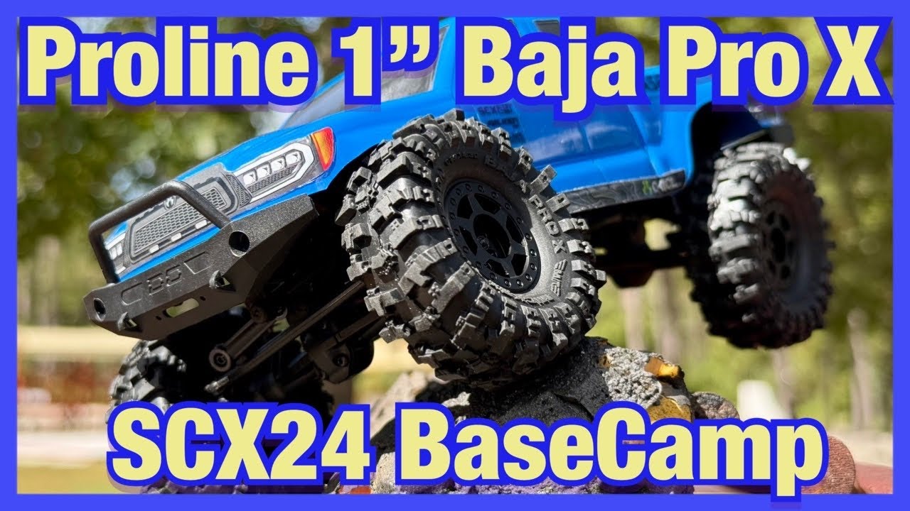 SCX24 Basecamp Proline Baja Pro X - YouTube