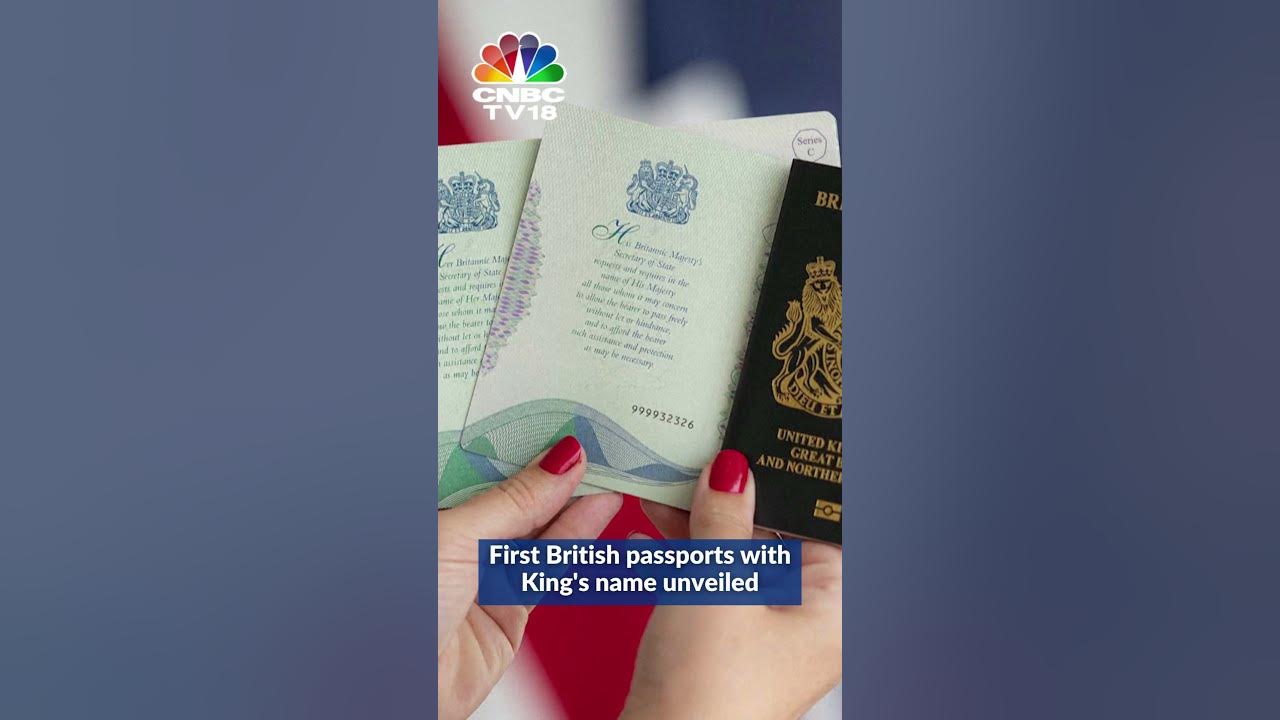 Watch First British Passports With Kings Name Unveiled Shorts