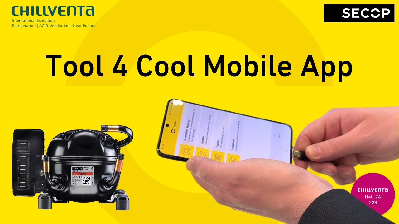 Secop @ChillventaExhibition 2024 | Tool4Cool Mobile App - YouTube