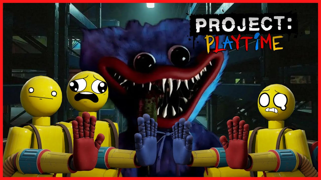PROJECT PLAYTIME (FUNNY MOMENTS) (HUGGYWUGGY) - YouTube
