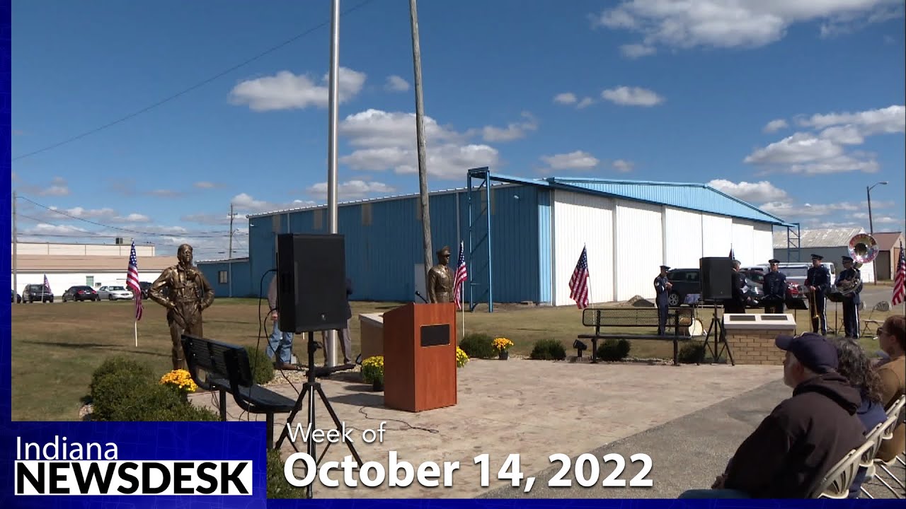 Two statues honoring Tuskegee Airmen dedicated at Freeman Field in ...