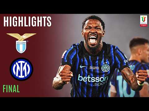 Inter Lift Their 10th Coppa Italia | LAZIO-INTER | HIGHLIGHTS | Coppa Italia Frecciarossa 2025/26