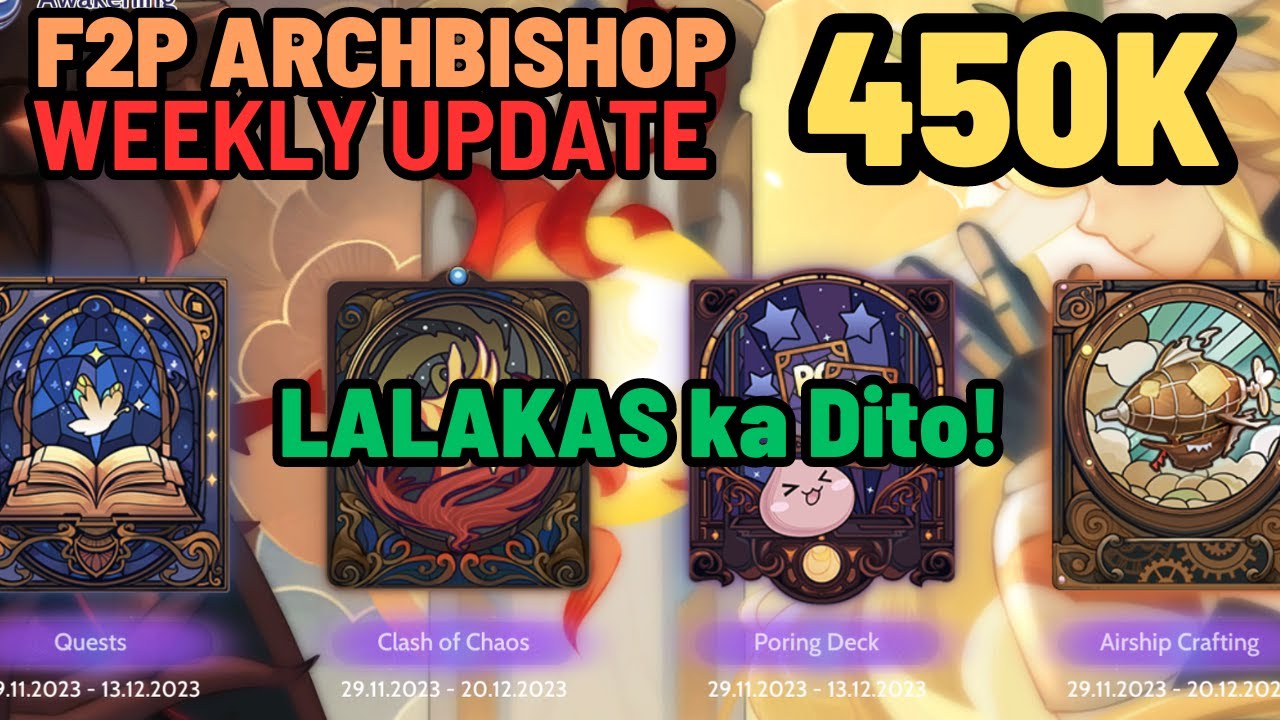 Archbishop Weekly Update : Awakening Event | Ragnarok Origins Global ...