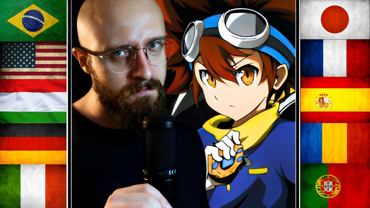 Digimon Adventure - “Brave Heart” but IN 10 DIFFERENT LANGUAGES! - YouTube