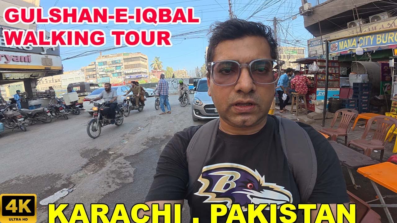 Gulshan-e-Iqbal Block 13D Food Street Walk | 4 PM Daily Routine Exposed ...