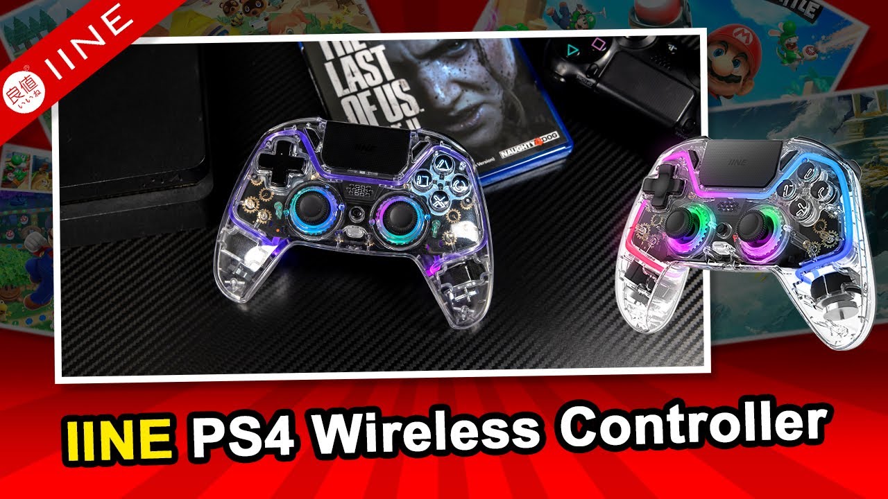Introduction of IINE PS4 Wireless Controller🌟💪 - YouTube