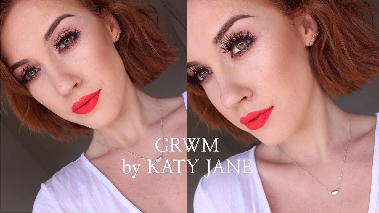 February favourites GRWM by Katy Jane - YouTube