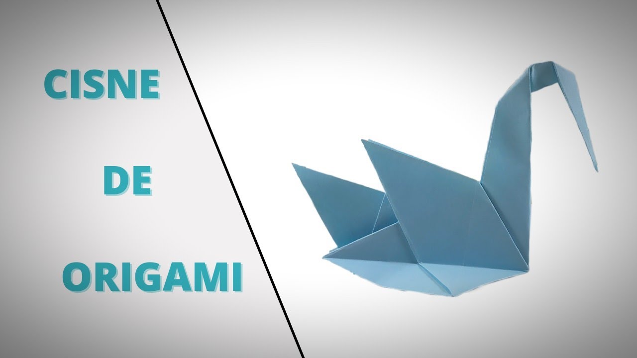 ¿Como HACER un CISNE de ORIGAMI? - (Origamis De Marc) - YouTube