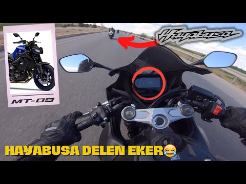 HAYABUSA DELEN EKER | KATLİAM TAYFA (Yamaha MT09, Suzuki HAYABUSA, Kawasaki GTR1400 ) | #MOTOVLOG
