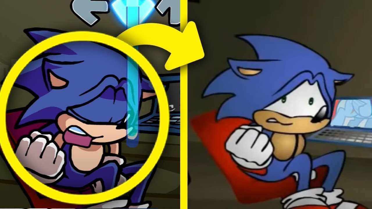 References in FNF Hey Sonic what's up, OH GOD WHAT ARE YOU DOING! (FNF ...