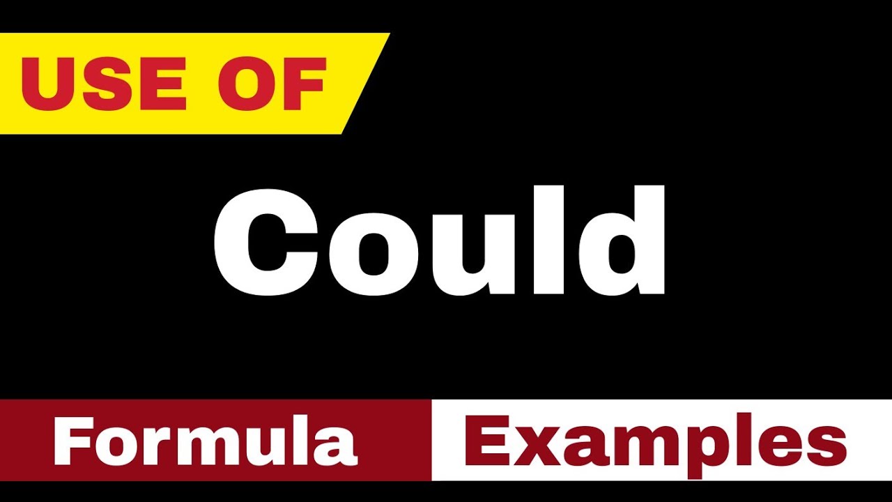 USE OF- could with examples/Modal verbs/ Could in english grammar/सकता ...