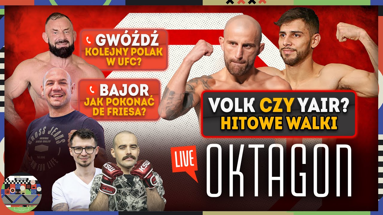 NOWY POLAK W UFC? JAK POKONAĆ DE FRIESA? BYŁY MISTRZ KSW SPRAWI ...