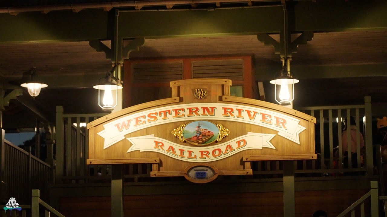 Western River Railroad / ウエスタンリバー鉄道 - POV - Tokyo Disneyland / 東京ディズニー ...