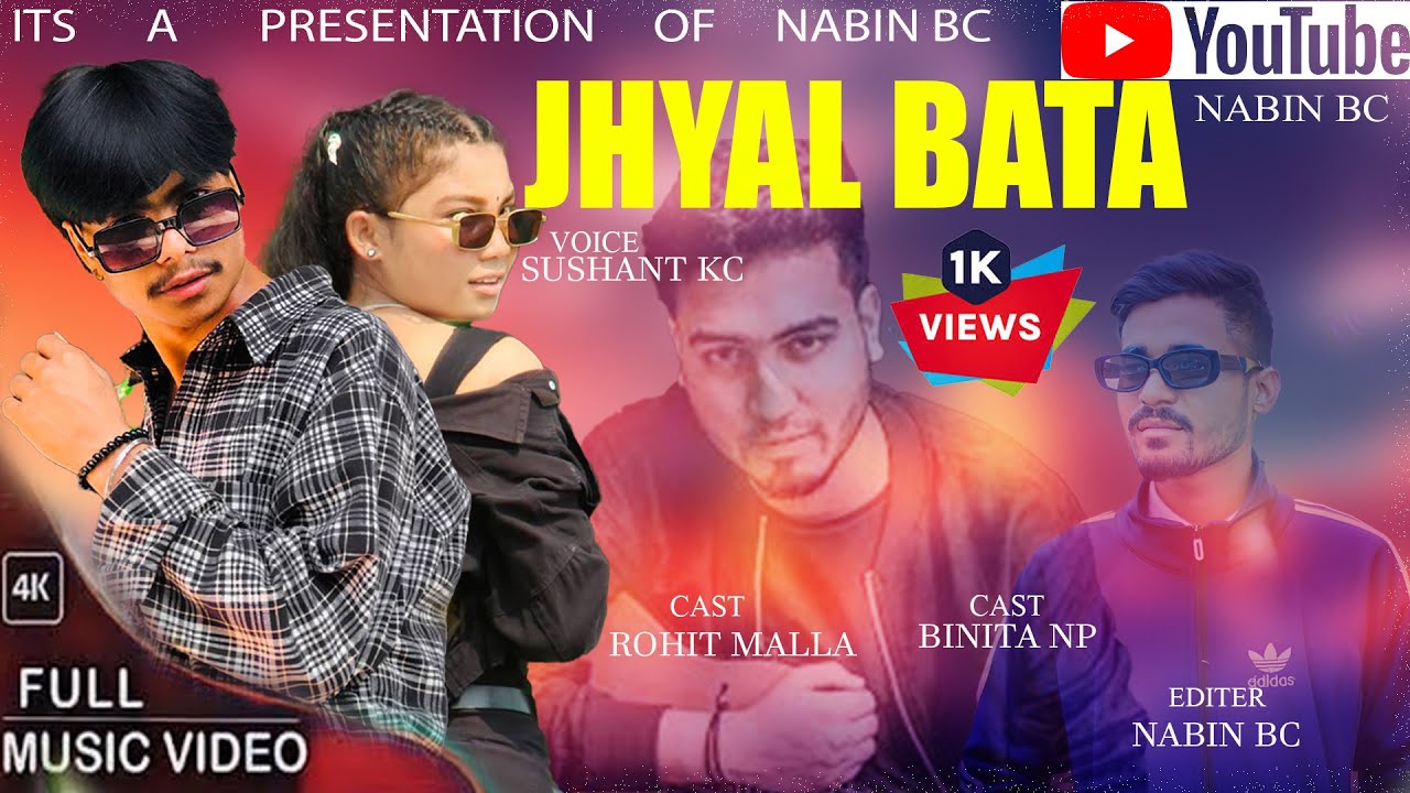 Sushant KC - Jhyal Bata Ft Rohit Malla - Binita Np(Cover Video 2024) ️💕 ️ - YouTube