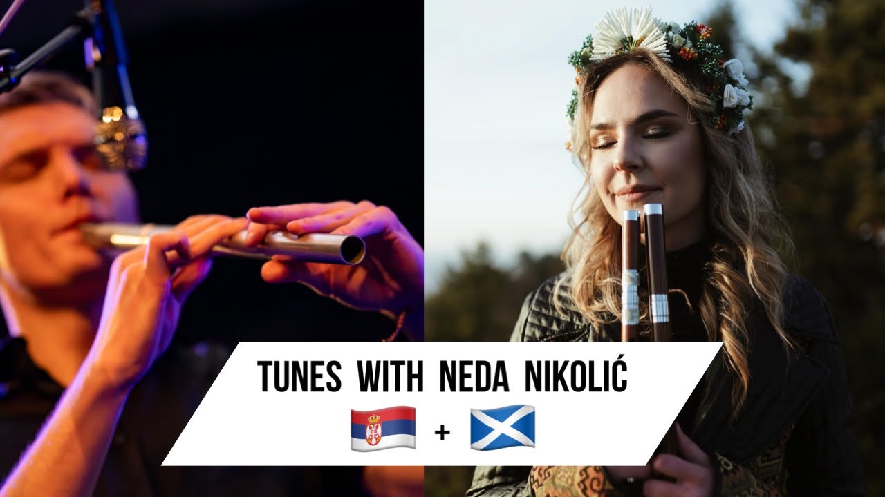 Ali Levack & Neda Nikolić | Tunes on Tin Whistle & Frula - YouTube