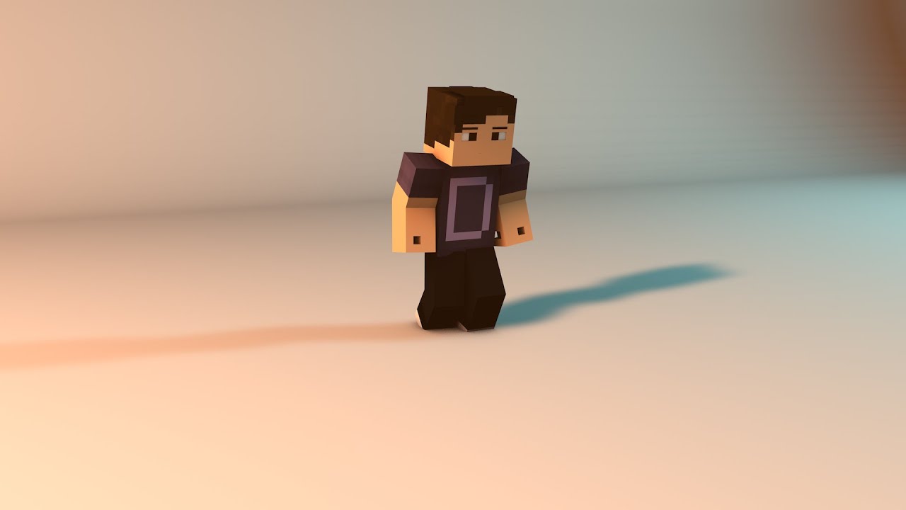 Minecraft Test Animation: Running ;3 - YouTube