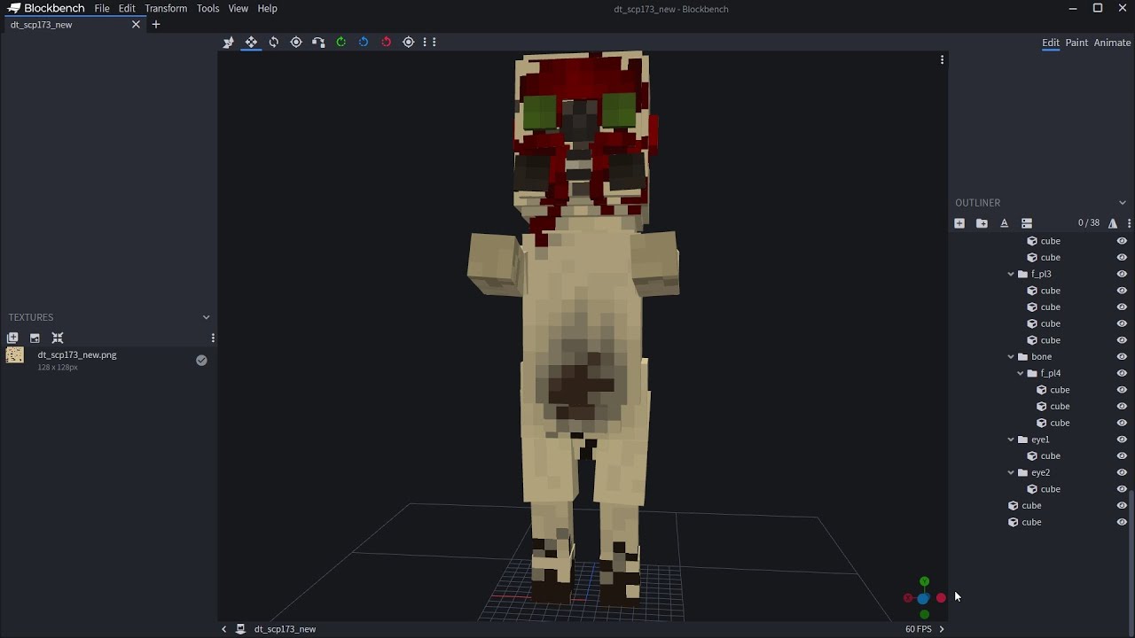 New SCP-173 Model preview - SCP: Dystopia - YouTube