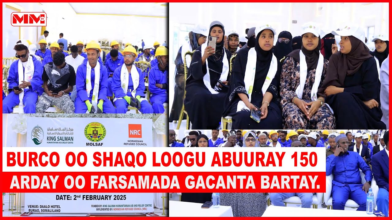 Burco Oo Shaqo Loogu Abuuray 150 Arday Oo Farsamada Gacanta Bartay ...