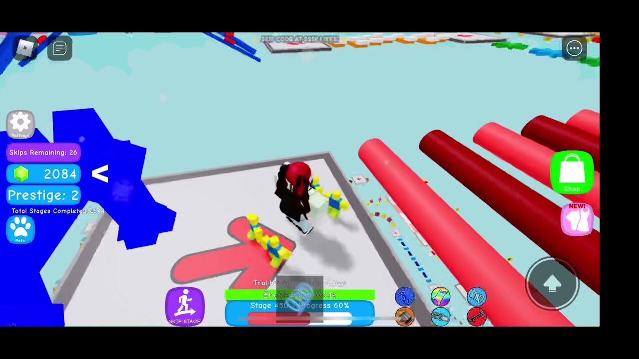 1 minute montage of Mega Easy Obby - YouTube